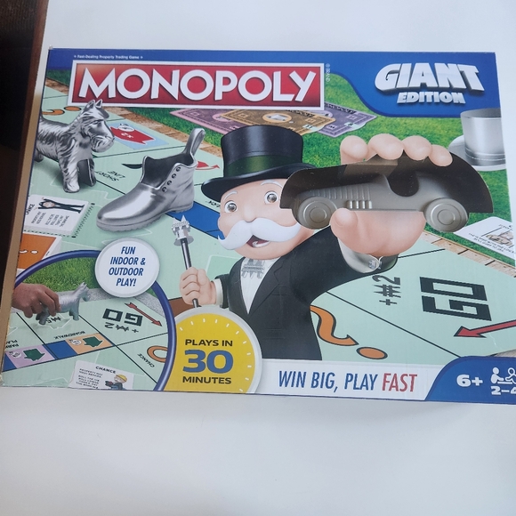 Spinnasters | Other | Monopoly Board Game Giant Edition Game For Kids ...